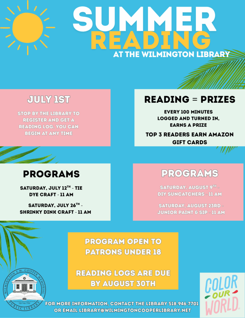 2025 Summer Reading Program – Wilmington E. M. Cooper Memorial Public ...